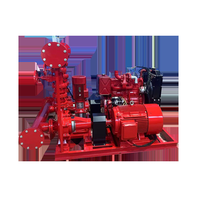 High Pressure And Capacity Fire Pump Diesel Engine 200-2000GPM In Fire ...