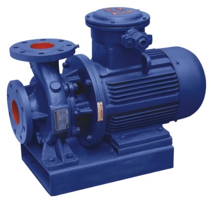 IP55 Single Stage Single Suction Centrifugal Pump Inline Water Booster Pump