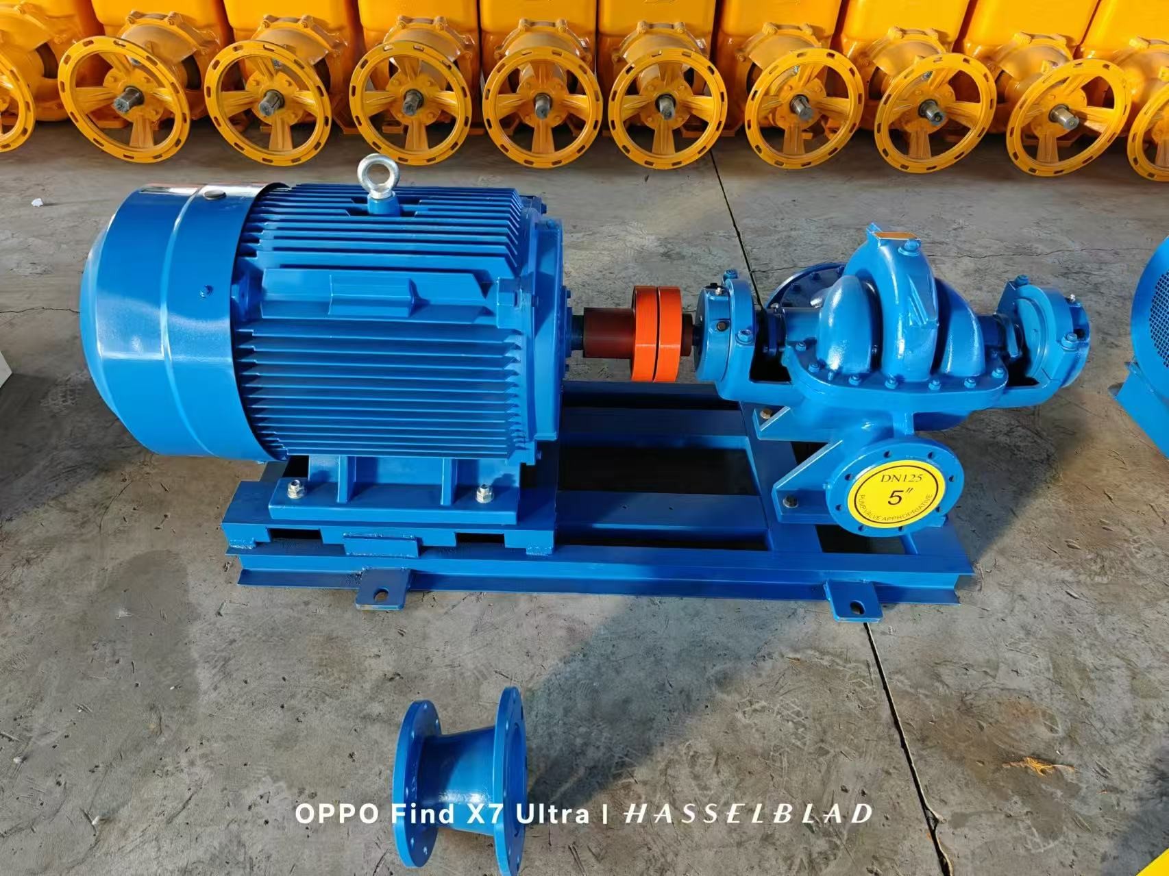 Water Horizontal Split Casing Pump ISO Standard For Heavy Duty Applications