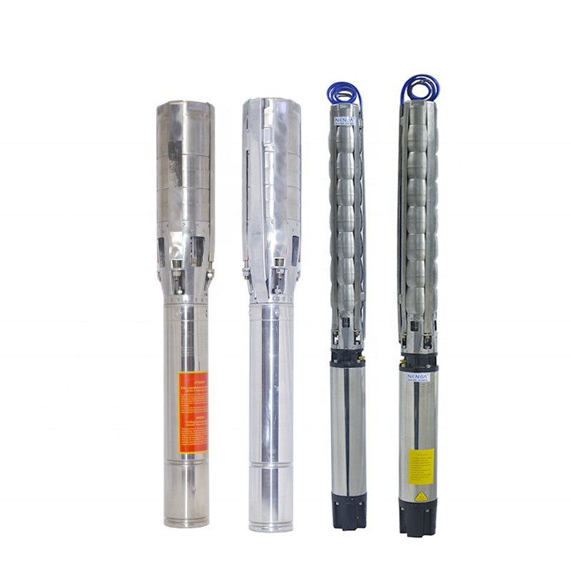 2 Inch 3.5 Inch Borewell Submersible Pump Deep Well Multistage ...