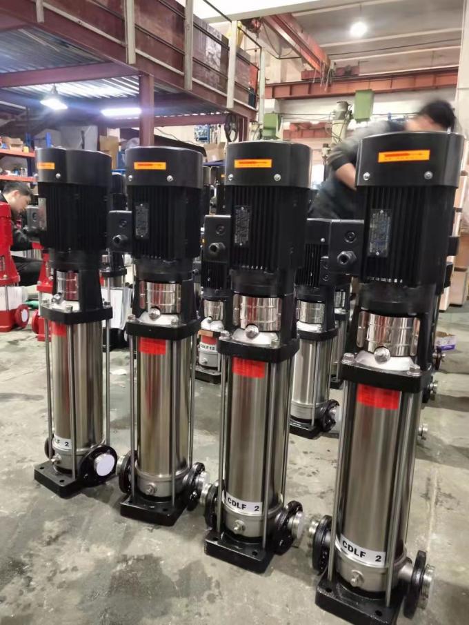 HT200 Multi Stage Pressure Booster Pump Stainless Steel Vertical ...