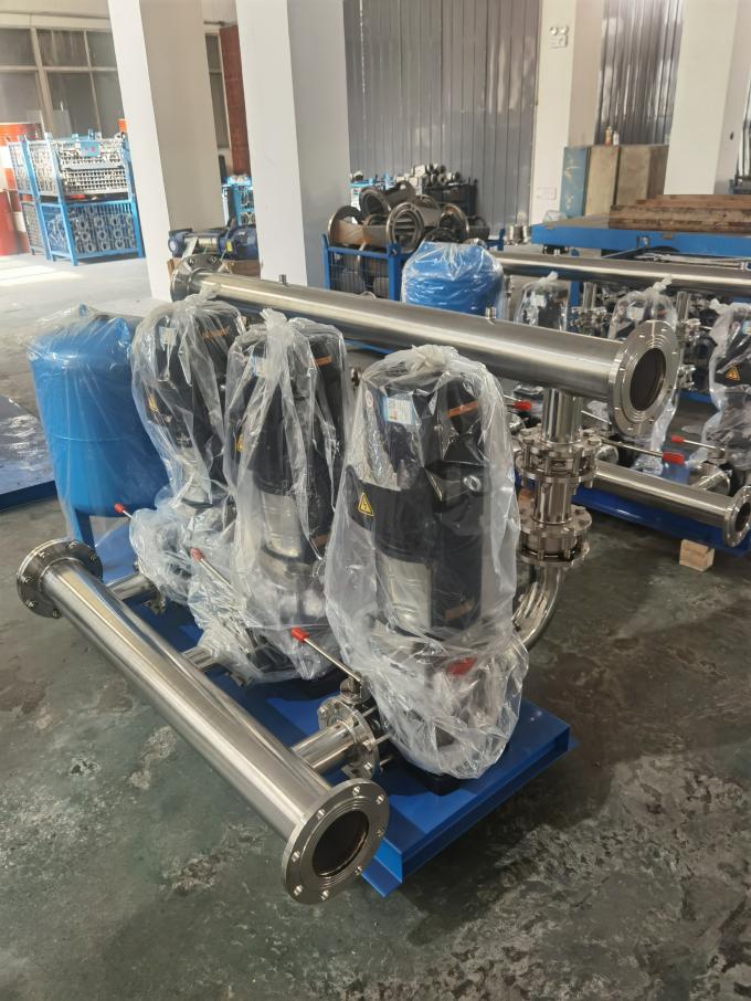 HT200 Multi Stage Pressure Booster Pump Stainless Steel Vertical ...