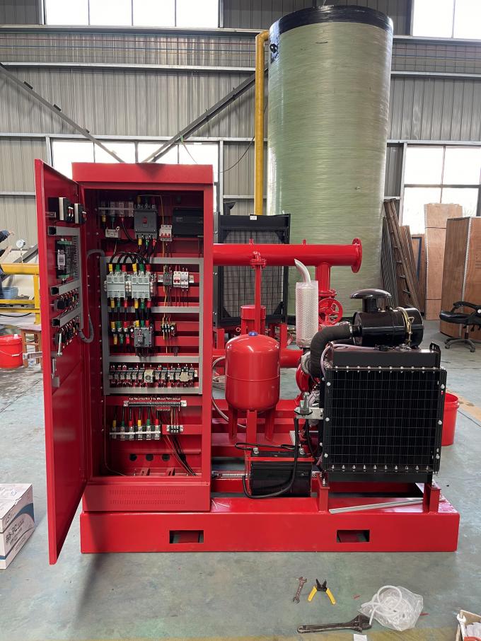 3000RPM Emergency Fire Water Pump System 380V Centrifugal Pump Fire ...