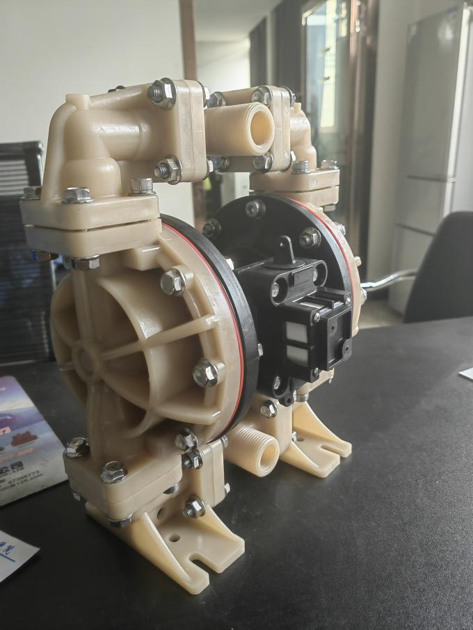 QBY Engineering Plastic Pneumatic Diaphragm Pump: Self-Priming, Suction Lift up to 5m